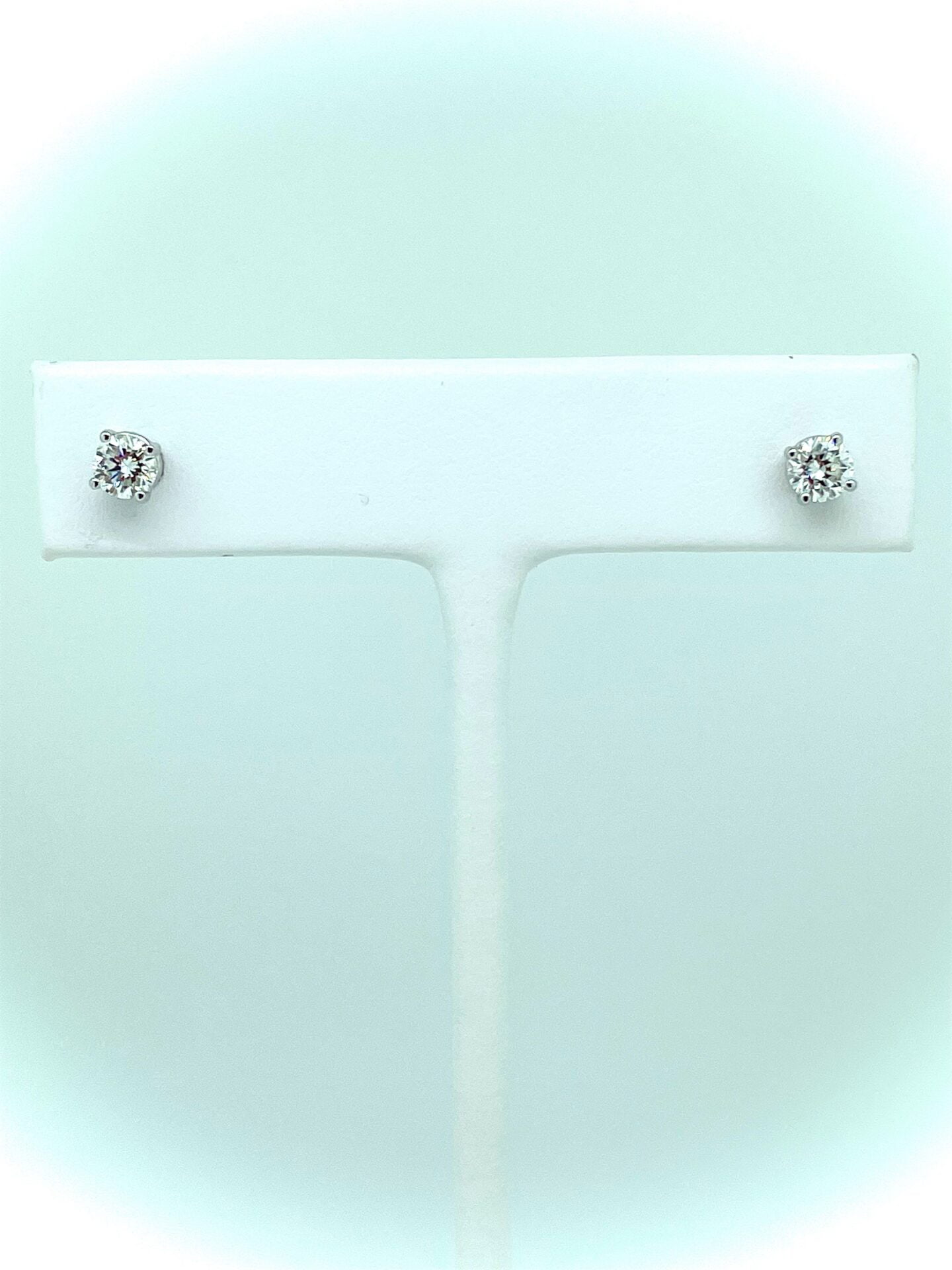 Diamond Stud Earrings 20555 – Rogers Jewelry Store